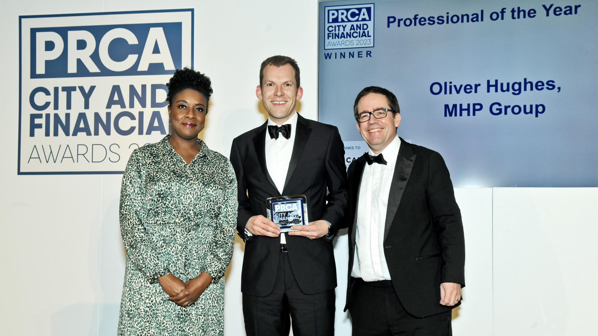 Oliver Hughes named Leader of the Year at the PRCA City and Financial ...
