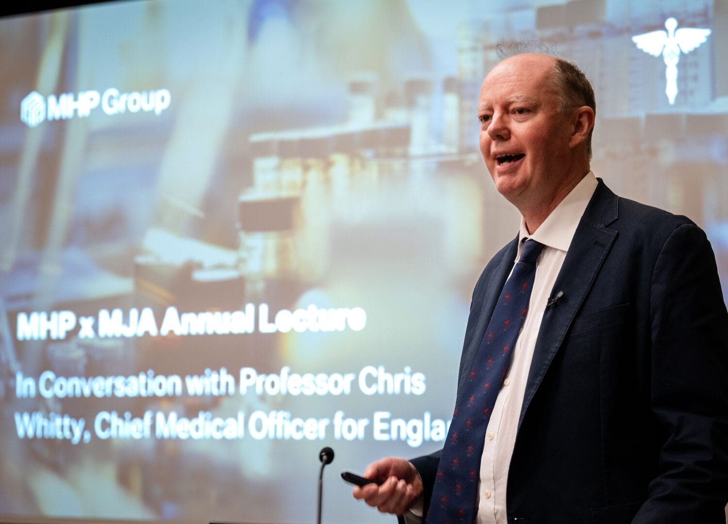 MHP x MJA Annual Lecture – Professor Chris Whitty | MHP Group